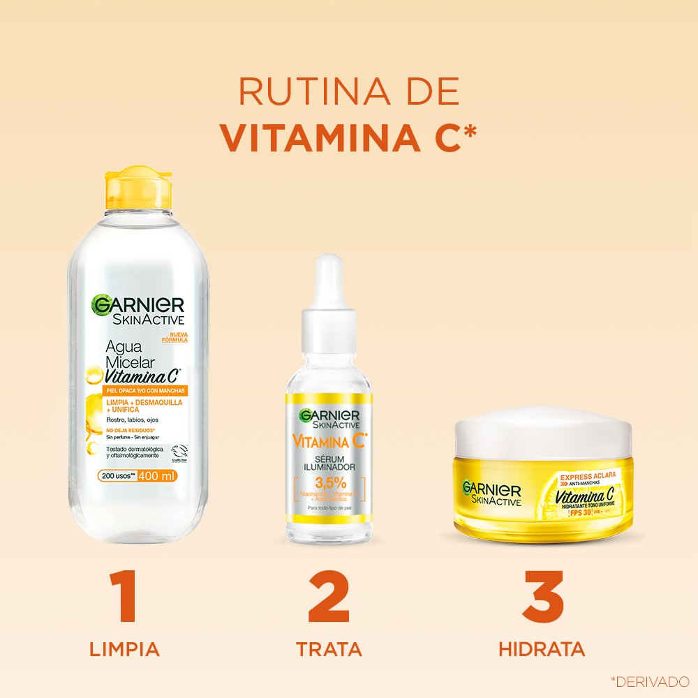 Protegé tu piel con Skin Active Crema FPS de Vitamina C | Garnier