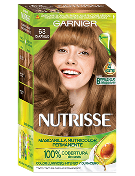 Tintura 63 Caramelo | Nutrisse Clásico | Garnier Argentina