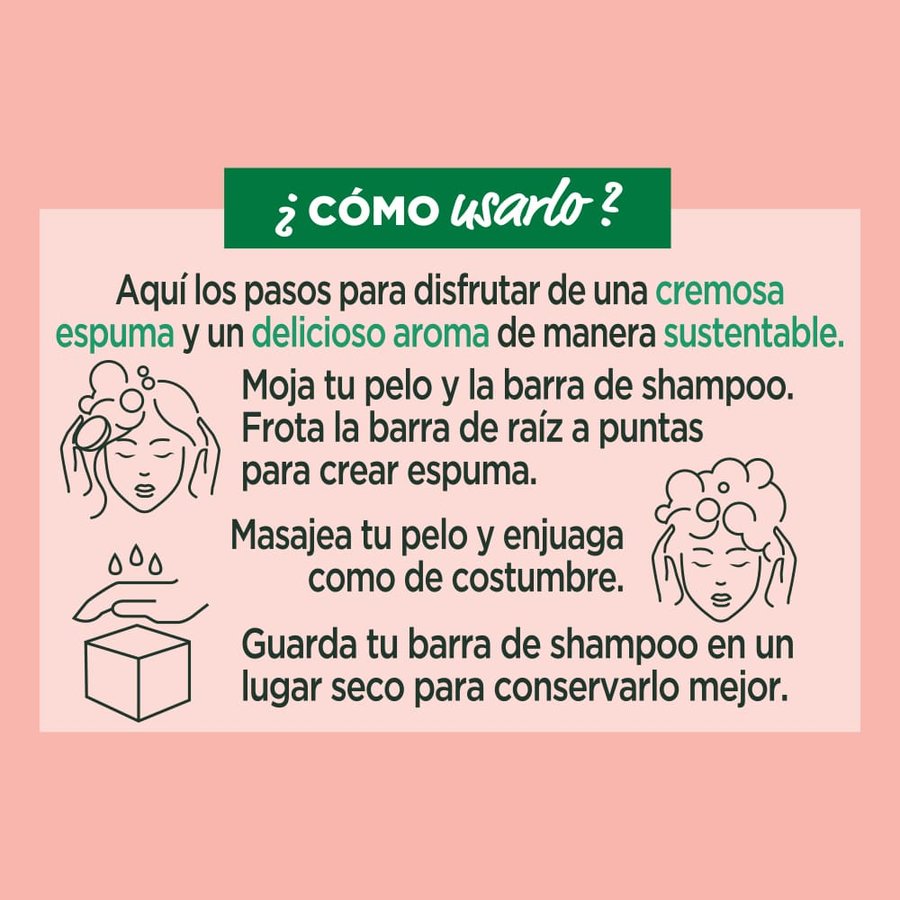 Shampoo Sólido Sandía Fructis Hair Food | Garnier Argentina