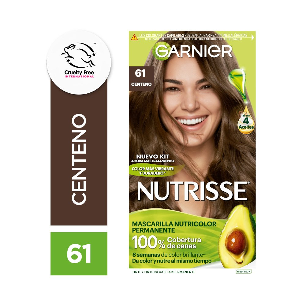 Tintura 61 Centeno | Nutrisse Clásico | Garnier Argentina