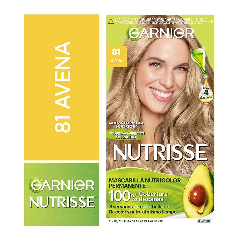 Tintura 81 Avena Nutrisse Clásico Garnier Argentina