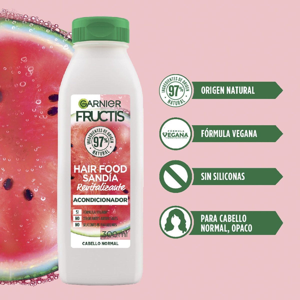 Comprá Acondicionador Fructis Hair Food de Sandía | Garnier