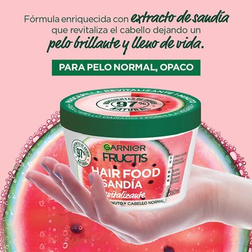 Kit Revitalización Sandía Fructis Hair Food: Energía e Hidratación