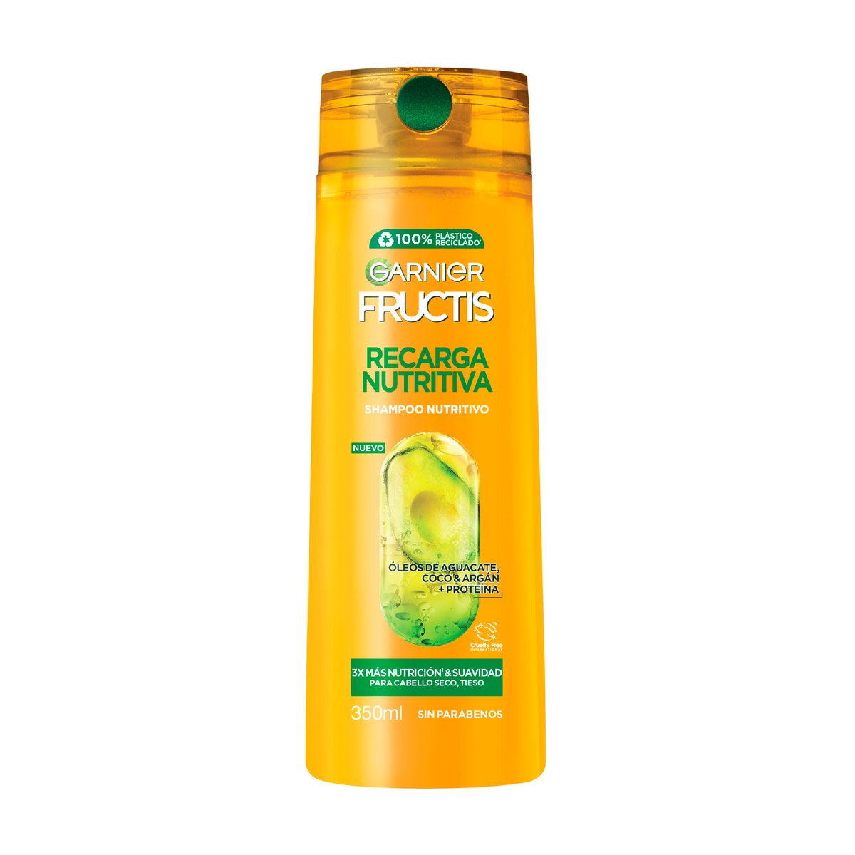 Reviví Tu Cabello Con Fructis Recarga Nutritiva Shampoo De Garnier