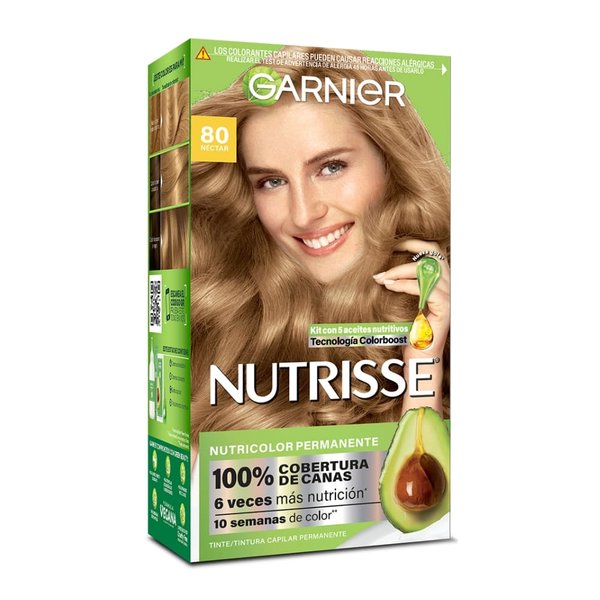 Tintura 80 Néctar | Nutrisse Clásico | Garnier Argentina