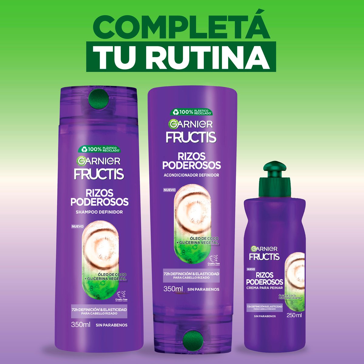 Acondicionador para definición de rizos Fructis | Garnier Argentina